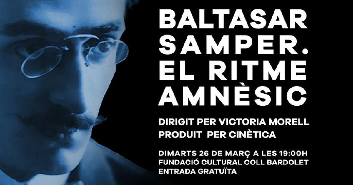 Proyección de 'Baltasar Samper. El ritme amnèsic' en Valldemossa