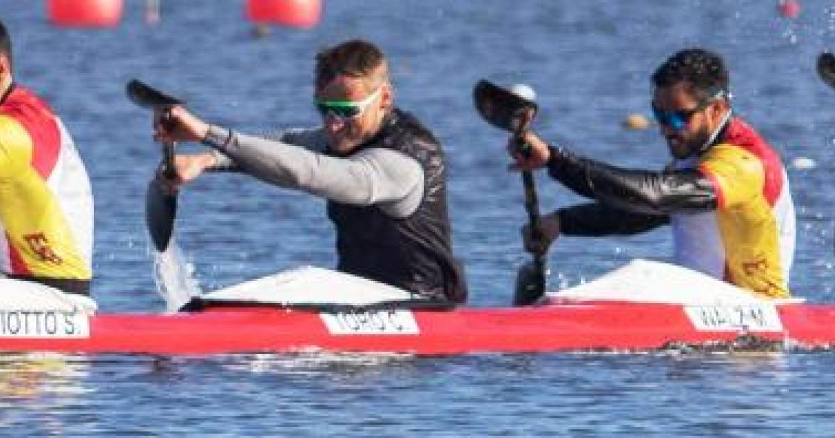 El piragüista Marcus Cooper Walz busca plaza en la Copa del Mundo