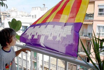 Treinta aniversario de la bandera oficial de Mallorca