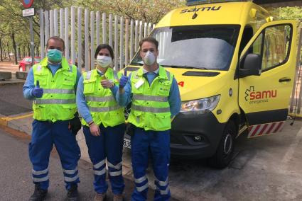 Sanitarios sevillanos del SAMU viajan a Turquía para ayudar en las tareas de rescate tras el ...