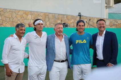 Tributo de lujo a Feliciano López en el Mallorca Country Club