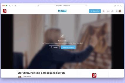 Substack implementa nuevas herramientas para los vídeos, como las transcripciones interactivas y ...