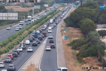 Estado del tráfico en las carreteras de Mallorca hoy, 11dejunio