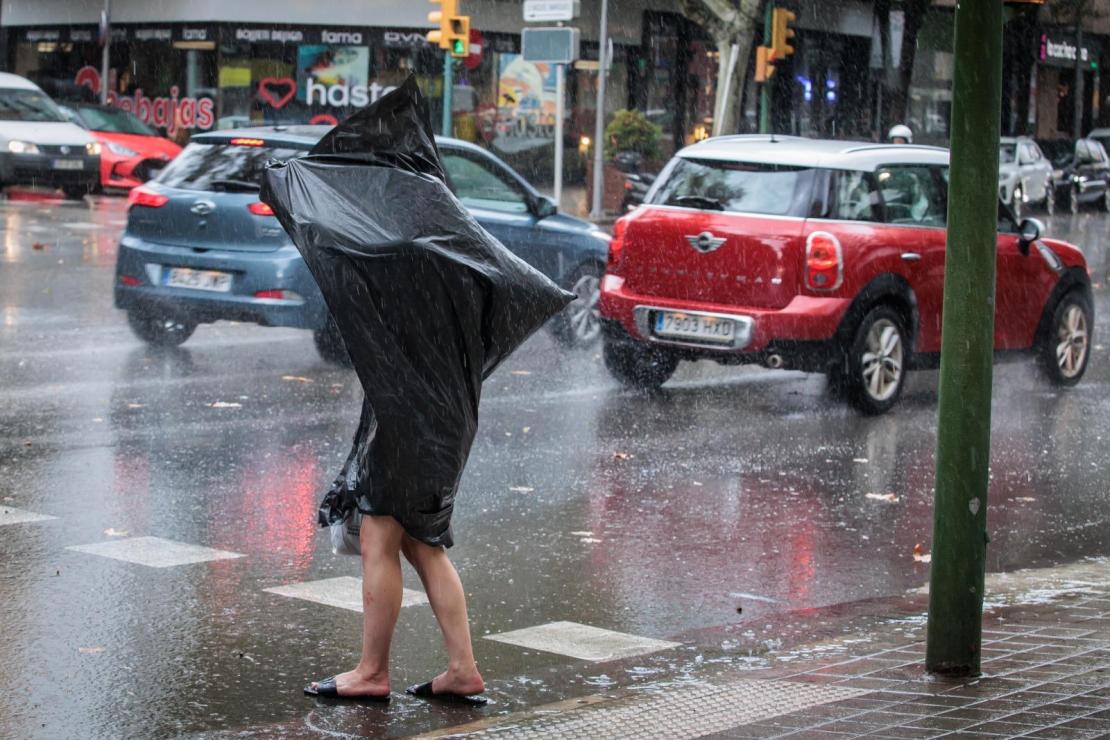Fotogalería: La tormenta que afecta a Mallorca, en imágenes