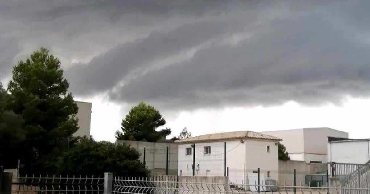 El tiempo en Mallorca: nubes de tormenta espectaculares al norte