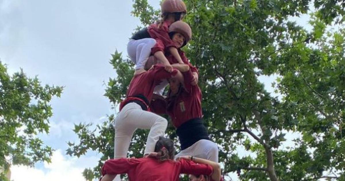 Castellers de Mallorca, a la ‘conquista’ del cielo de París