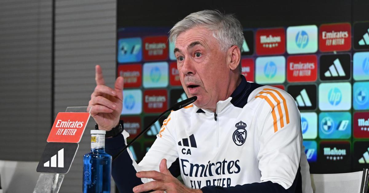Carlo Ancelotti critica a Javier Tebas: «Falta el respeto a millones de madridistas»