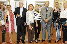 El artista Aurelio Salas expone su obra en el Consulado de Argentina