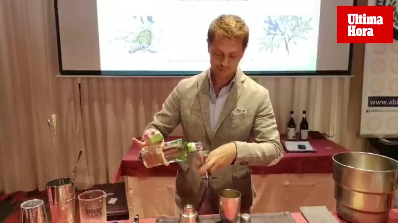 Masterclass de David Ríos, mejor bartender del mundo en 2013