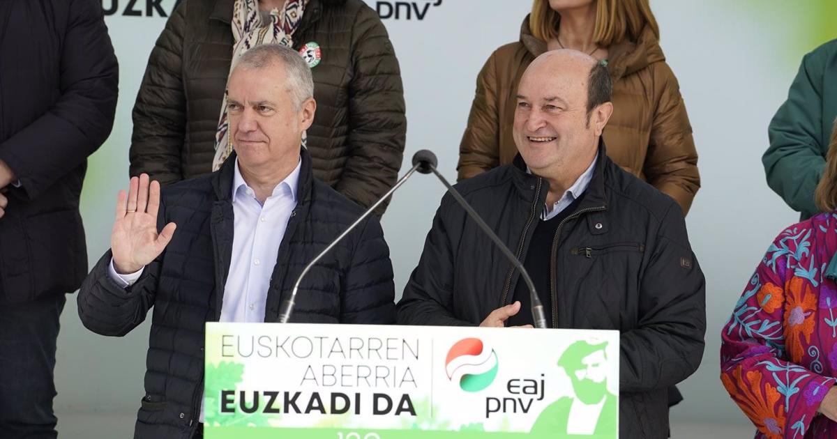 Ortuzar proclama que el PNV está "fuerte, unido y dispuesto a guiar a ...