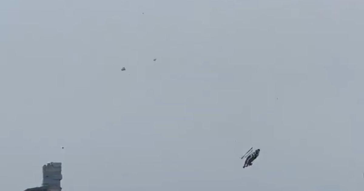 El vídeo del trágico impacto del helicóptero en el río Hudson