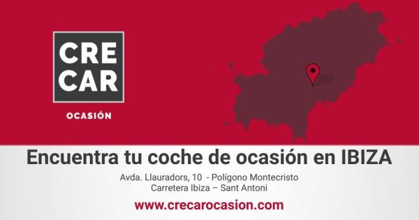 Crecar Ocasión llega a Ibiza con una amplia oferta de vehículos de ocasión