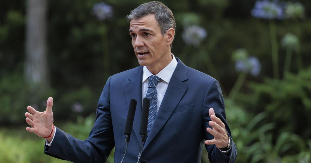 Pedro Sánchez habla en chino